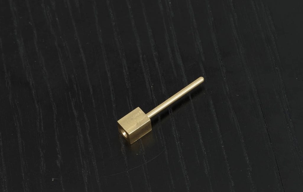 Pin Machined Parts, Micro Components in Copper, Brass, Steel