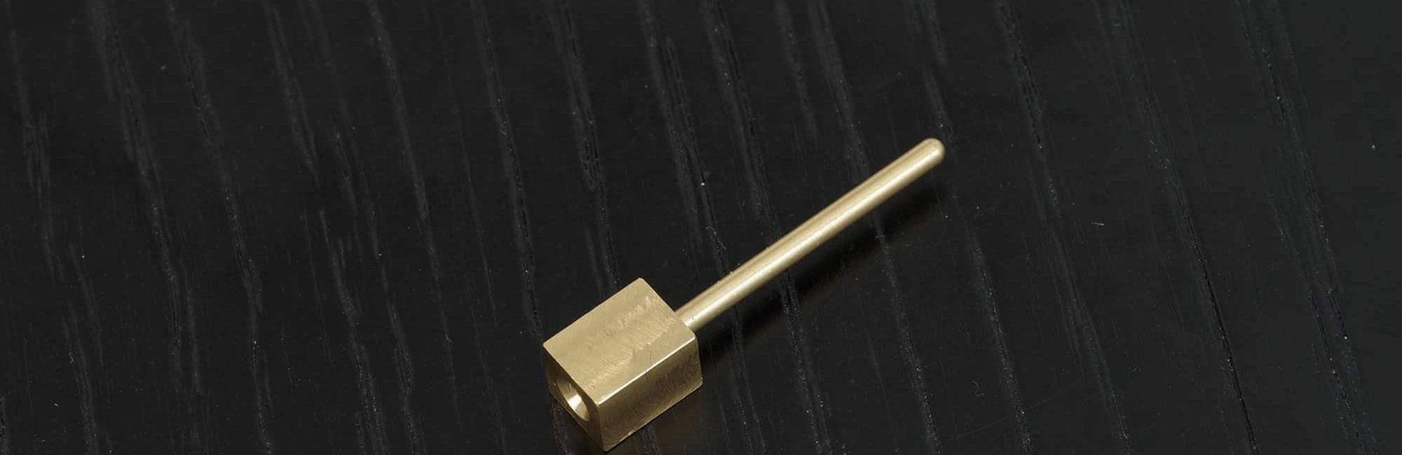Pin Machined Parts, Micro Components in Copper, Brass, Steel